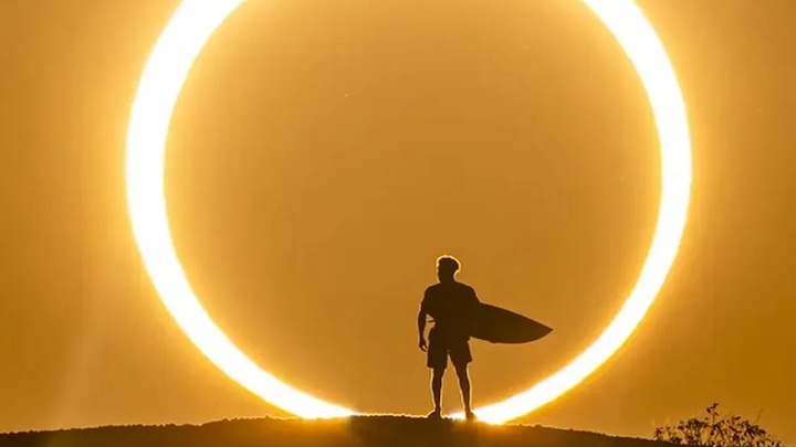 Quatro meses para tirar a foto do eclipse solar - Libraria News